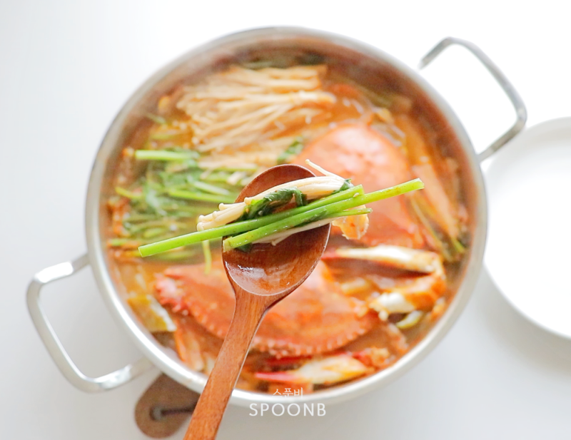 백종원 꽃게탕 끓이는법 냉동꽃게 황금레시피 네이버 블로그